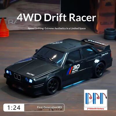 1:24 RC Drift Car 4WD Remote Control Car with Classic LED Li