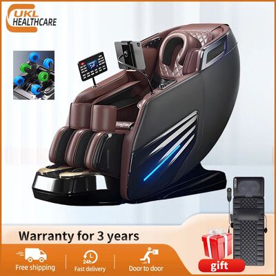 2025 Upgrade 6D Jade Roller Massage Chair with AI Voice Cont
