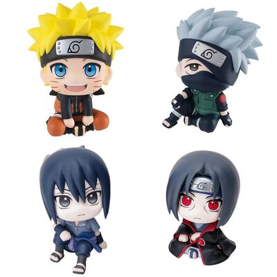 9cm Naruto Anime Figure Uzumaki Naruto Kakashi Uchiha Sasuke