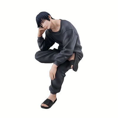 Anime JJK figures Toji Fushiguro Sitting Pose Model Action F