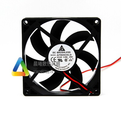 AFB0924LD全新原装台达XRD DELTA 9020 24V 0.09A 变频器散热风扇