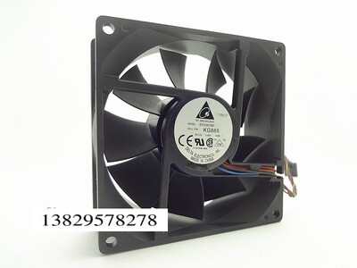 原装台达EFC0912BF 9032 12V 0.60A 4线pwm温控机箱电源散热风扇