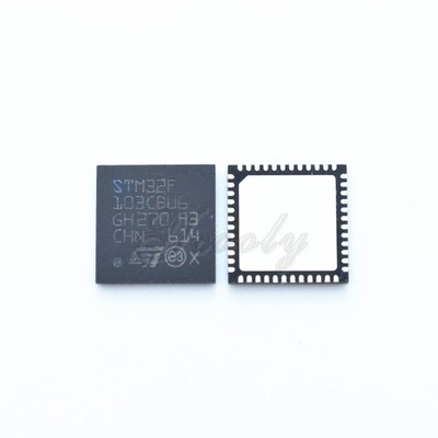 原装正品 STM32F103CBU6  UFQFPN48 MCU 微控制器 单片机
