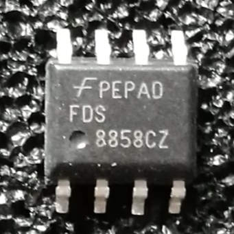 全新原装进口 FDS8858CZ 封装：SOP-8 丝印：8858CZ 当天发直拍