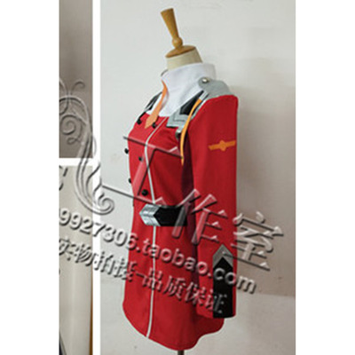 现货DARLING in the FRANXX队友杀手02 ZERO TWO cosplay服装