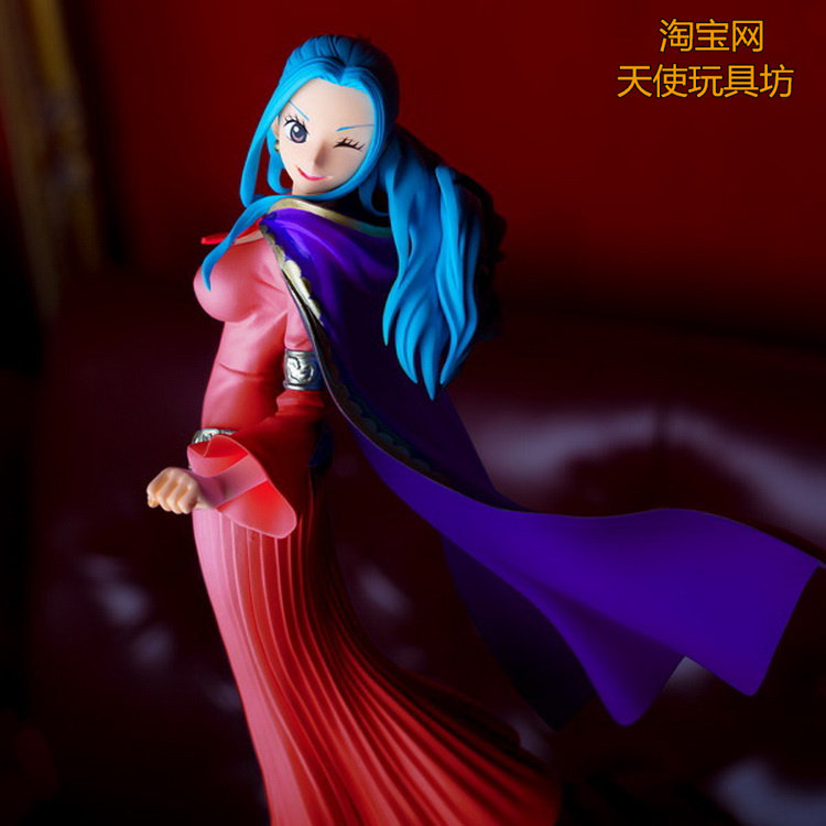 眼镜厂造型师写真家薇薇公主手办红裙蓝发景品模型桌面摆件现货