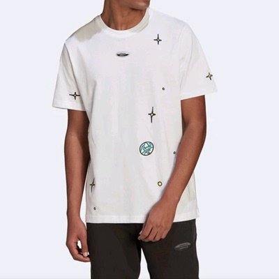 Adidas/阿迪达斯Q1 TEE透气舒适休闲吸湿排汗男子运动T恤HC9456