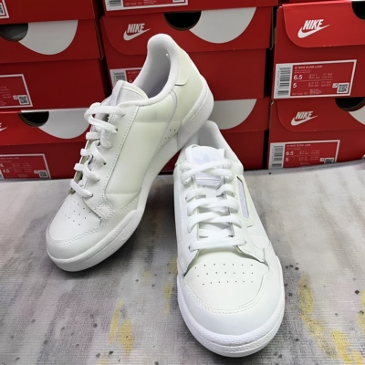 Adidas阿迪达斯实拍复古简约舒适防滑百搭运动休闲板鞋EF5114
