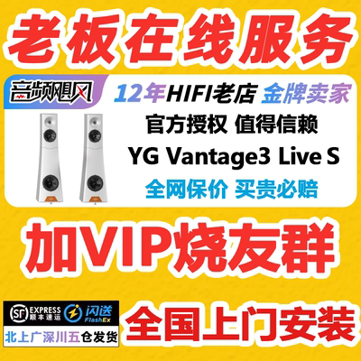 【总经销/可试听】YG Acoustics Vantage 3 Live S有源音箱HI-END