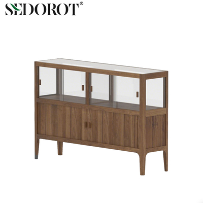 SEDOROT轻奢玻璃展示餐边柜