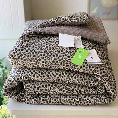 大鹅全棉豆豆被可机洗双人空调被