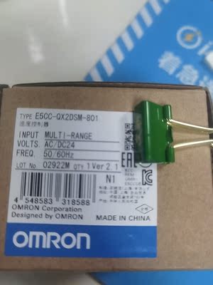 欧姆龙温控器E5CC-QX2DSM-801全新原装拍前请询价