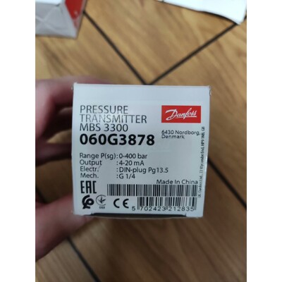 压力传感器Danfoss丹佛斯MBS3300 060G3878 060G7631拍前请询价