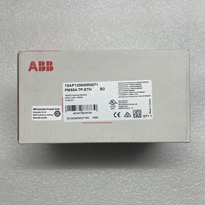 原装ABB PLC模块 PM554-TP-ETH 1SAP120600R0071全新原装拍前请询