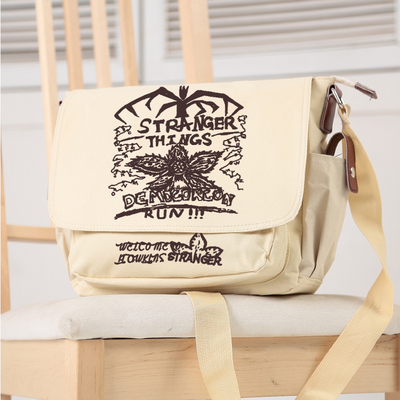 怪奇物语美剧周边单肩斜挎包