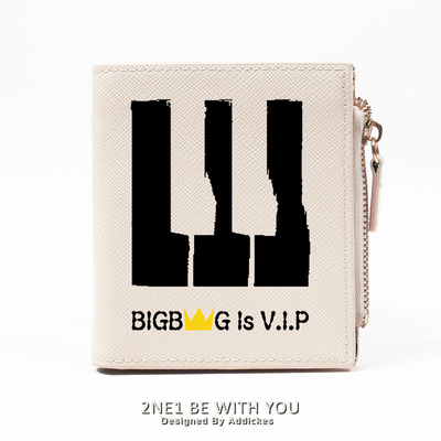 Bigbang周边短款多卡位卡包钱包