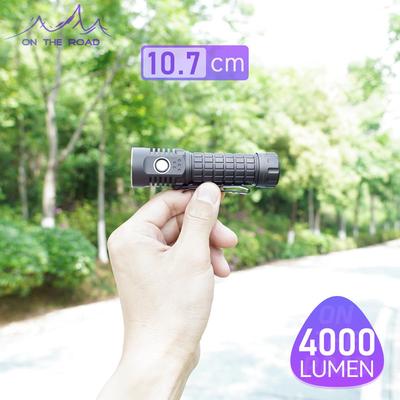 在路上X4M-G7迷你强光手电筒充电小型便携户外防水超长续航SFT90X