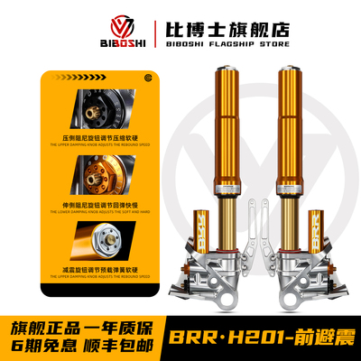 比博士BRR-H201前减震适用九号机械师2 E300P E150MK2极核ae5避震