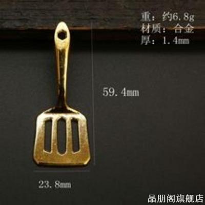 刮彩票金铲子金铲铲钥匙扣小挂件适用LOL云顶之弈周边刮刮乐刮铲