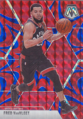 NBA球星卡1920Mosaic普卡马赛克红蓝爆炸折射凑套#9范弗利特