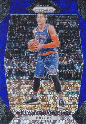 NBA球星卡1718Prizm普卡蓝泡泡折射125编#276威利-埃尔南戈麦斯