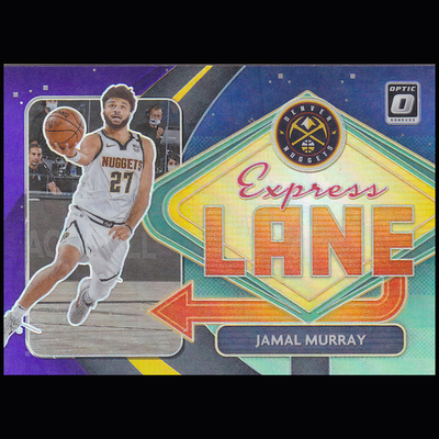 NBA球星卡Optic2021快车道紫折特卡Express Lane凑套#18穆雷
