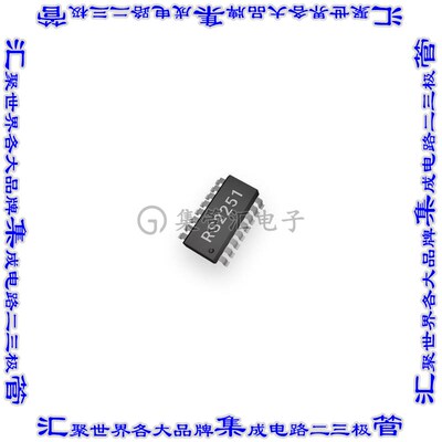 RS2251XTSS16 模拟开关IC SWITCH SP8T X 1 58OHM 16TSSOP芯片集