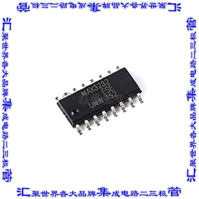 MAX3232ESE 收发器IC TRANSCEIVER FULL 2/2 16SOP芯片集成电路