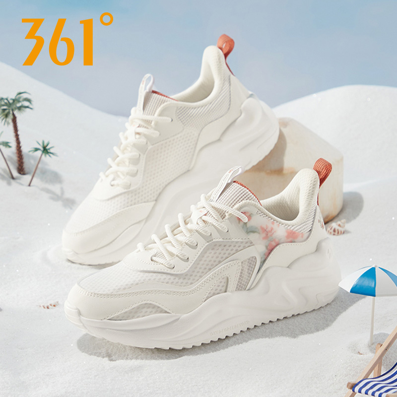 361女鞋运动鞋女2023夏季新款361度网面透气百搭休闲鞋子跑步鞋潮_虎窝淘