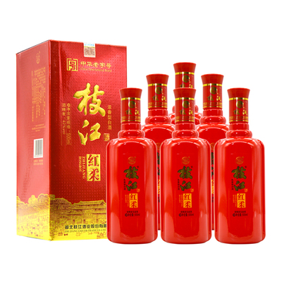 2015年枝江酒红柔42度浓香型白酒