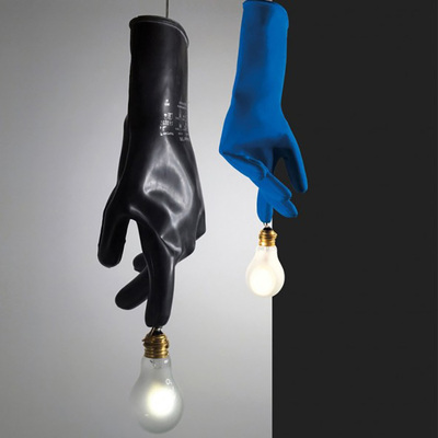 德国Ingo Maurer 手套吊灯 单灯泡 Luzy 创意设计进口