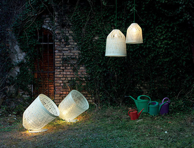 意大利Karman Black out Lamp 玻璃纤维落地灯 室内室外可选