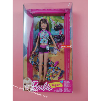 发 Barbie Skipper Beach Theme Asst T7579 2010 芭比娃娃