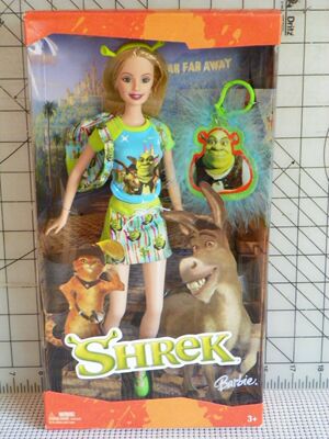 预 Barbie Shrek 2004 正品绝版怪物史莱克芭比娃娃