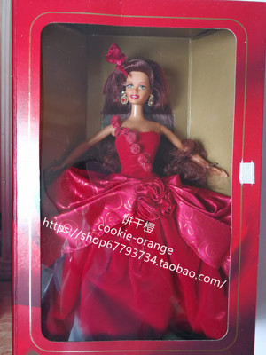 预 Barbie Radiant Rose 1996 闪耀玫瑰芭比娃娃 黑皮