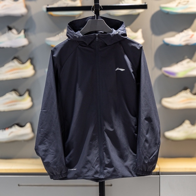 李宁运动风衣防风防泼水