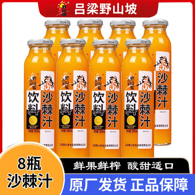 吕梁野山坡沙棘果汁饮料山西特产