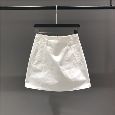 夏季休闲防走光百搭风包臀半身裙