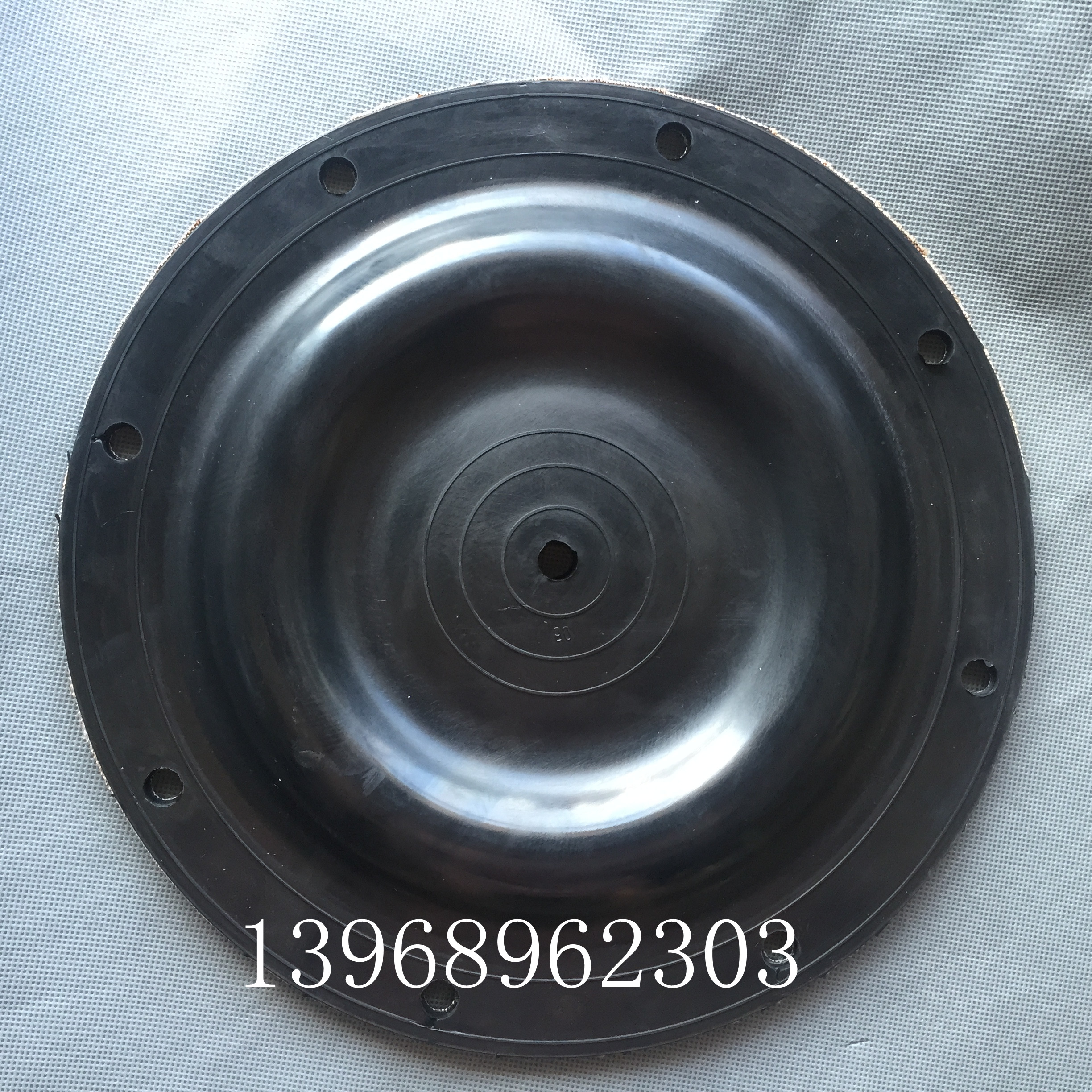 隔膜泵配件QBY50/65丁青橡胶夹布隔膜泵膜片外径340MM耐油隔膜片_虎窝淘