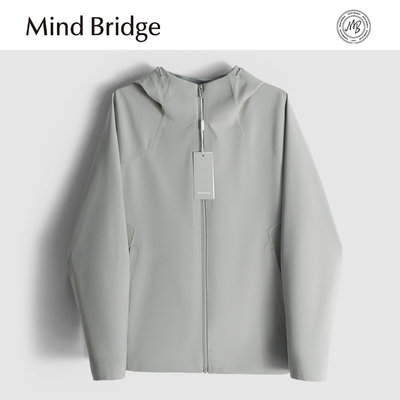 MindBridge高密梭织/双层复合/秋冬户外加绒保暖运动休闲夹克MAB0