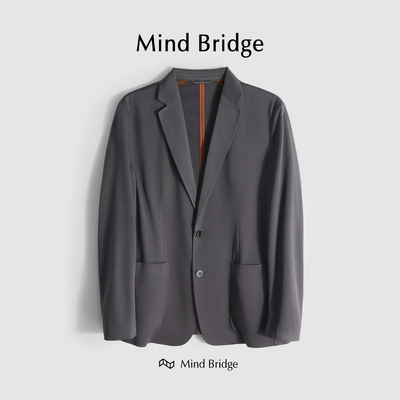 MindBridge商务春休闲宽松潮西服
