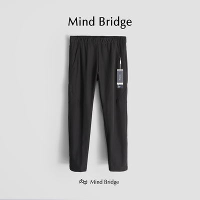 MindBridge长裤直筒休闲纯色加绒