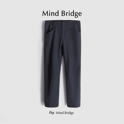 MindBridge长裤直筒休闲裤高弹力