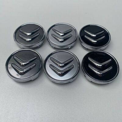 适用于雪铁龙轮毂盖 东风雪铁龙C2C4LC5世嘉轮毂中心盖 60mm