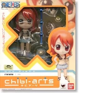 玩物尚志 海贼王 Chibi-arts Q版粘土 娜美 手办