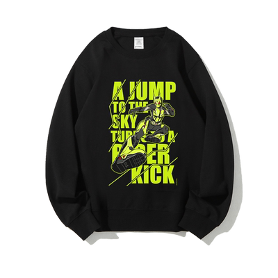 青少年学生骑士令和圆领春秋长袖