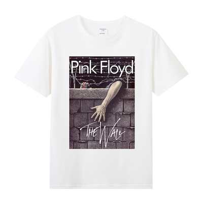 欧美摇滚印花纯棉圆领短袖T恤