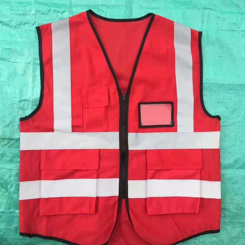 速发高档 交通护全骑行施工光卫工人 马甲工作服防安萤环可印