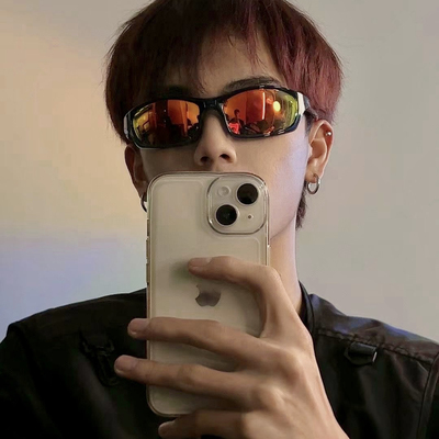 专业户外防紫外线折叠偏光墨镜男