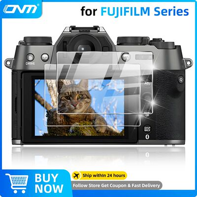 2Pack Tempered Glass for Fujifilm XT50 XT30 XT5 XT4 X100VI X